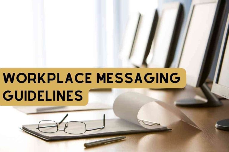 12 Workplace Messaging Guidelines - Excellentetiquette